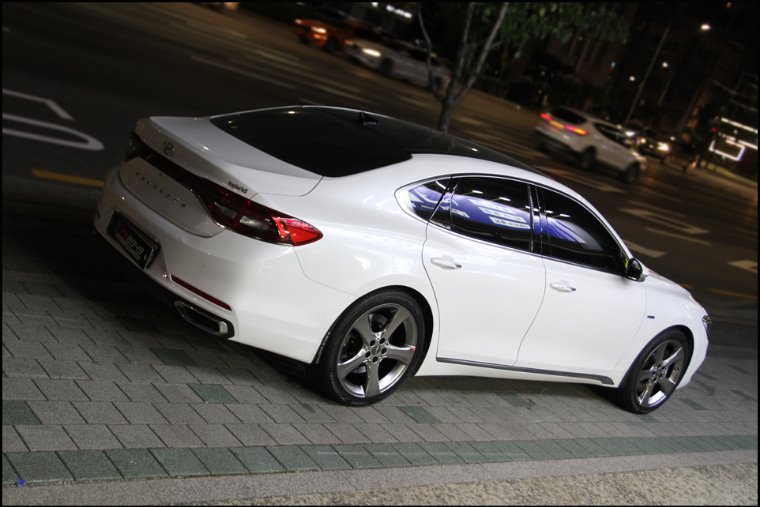 [그랜저IG] G80모비스 20인치휠 마제스티솔루스9 2454020 네오테크4P 380로터 355mm 확장킷